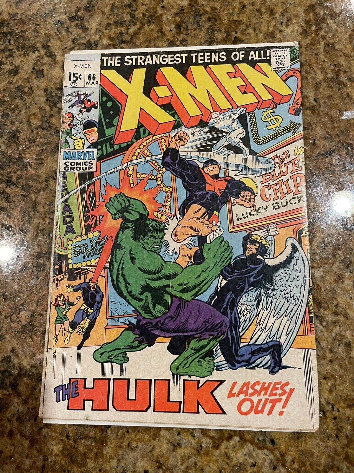 (Uncanny) X-Men #66 FN/VF Marvel Comic Book Juggernaut Wolverine Beast ...