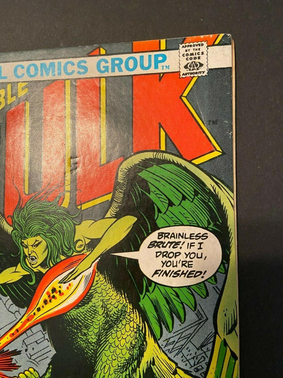 The Incredible Hulk 168 FN/VF 1st appearance of Harpy (Marvel Oct. 1973 ...