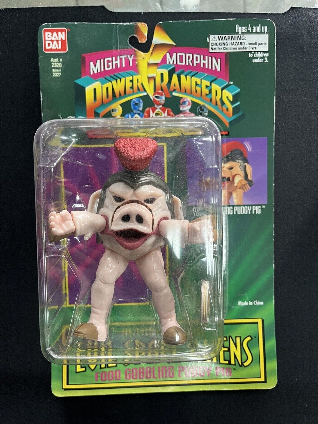 Mighty Morphin Power Rangers Evil Space Aliens Figure Pudgy Pig | Comic ...