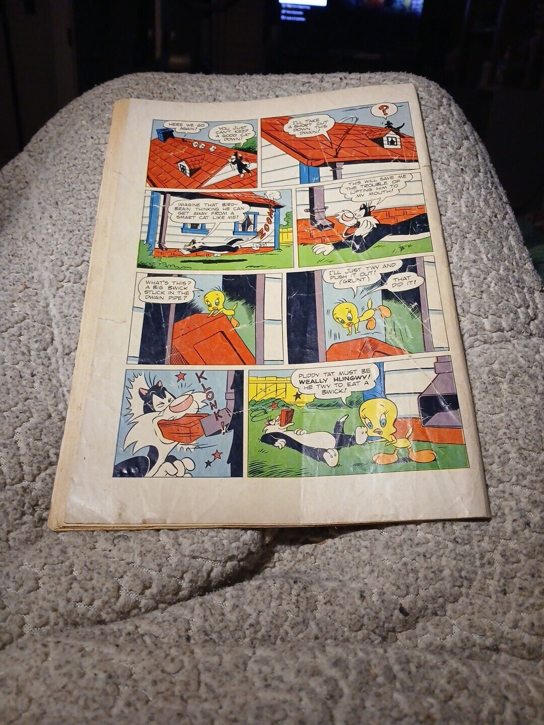 TWEETY and SYLVESTER 1953 Dell Four Color comics 489(#2) golden age ...