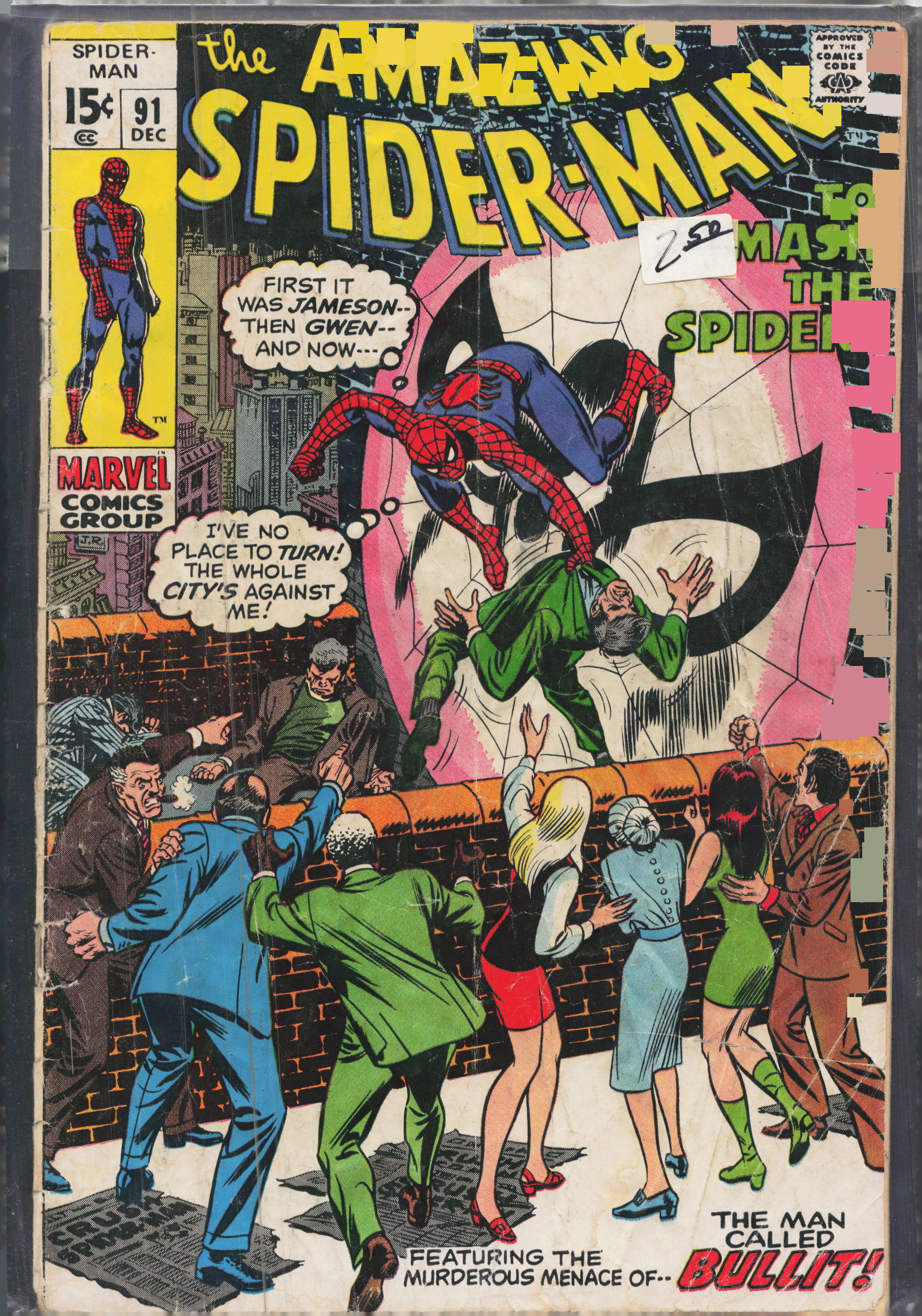 The Amazing Spider-Man #91 (1970) Spider-Man [Key Issue] | Comic Books ...