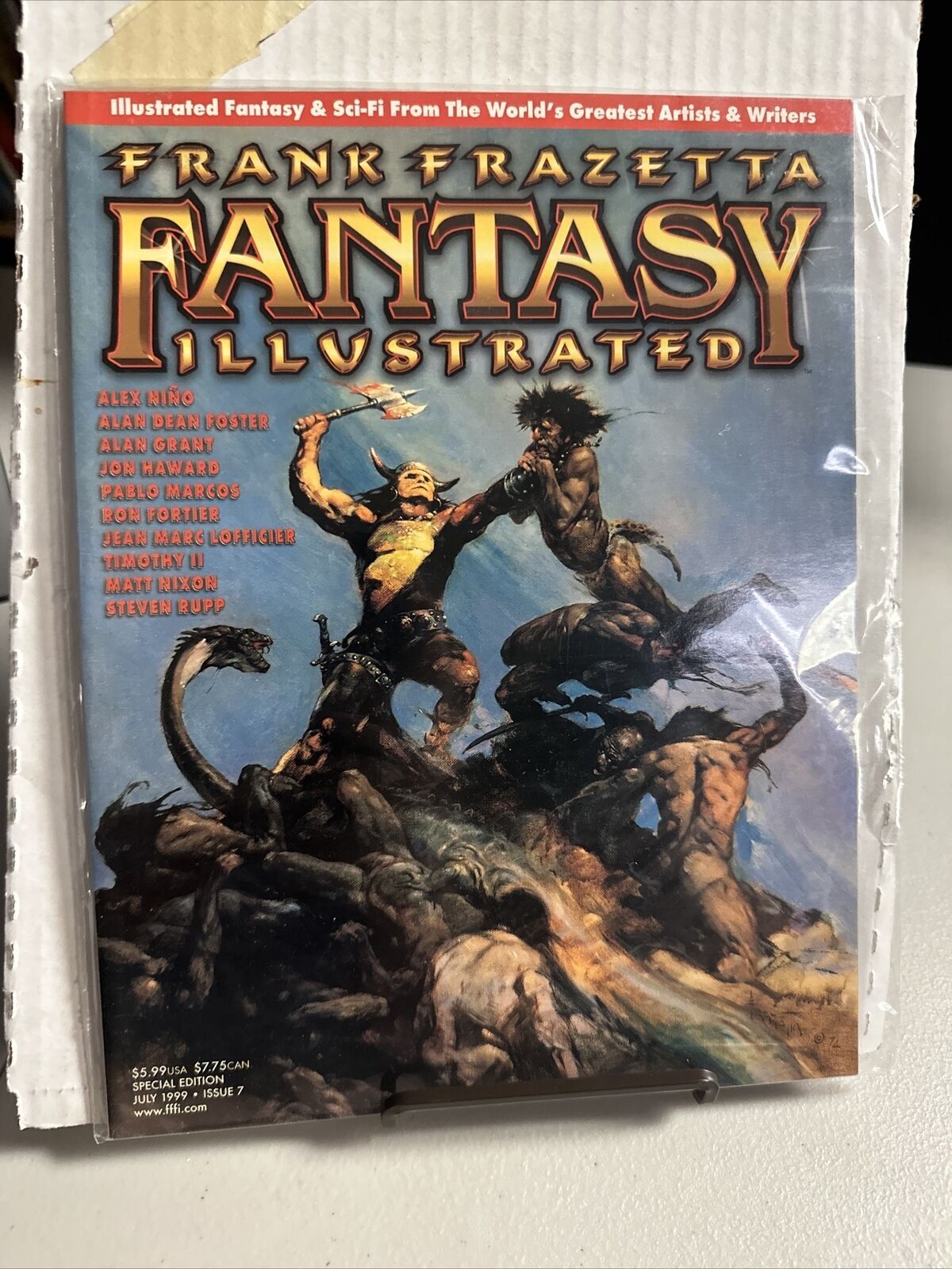 Frank Frazetta- Fantasy Illustrated Vol. 1 #7 1999 R28 | Comic Books ...