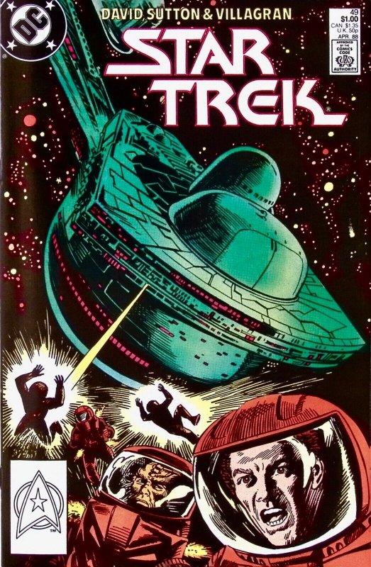 STAR TREK Comic Issue 49 — Original Series — Peter David — 1988 DC ...
