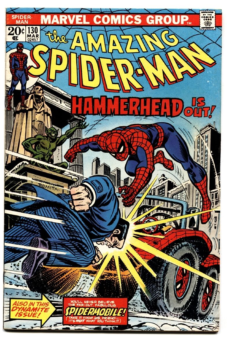 Amazing Spider-Man #130 Comic Book-Marvel Comics-Hammerhead | Comic ...