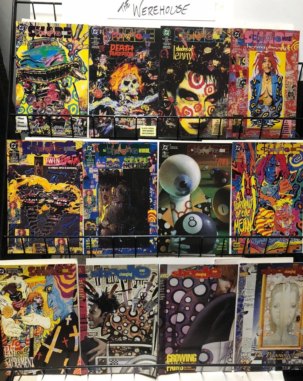 SHADE THE CHANGING MAN 10-60 (1991-1995) 10-21, 23-35, 37-41, 43-60 ...