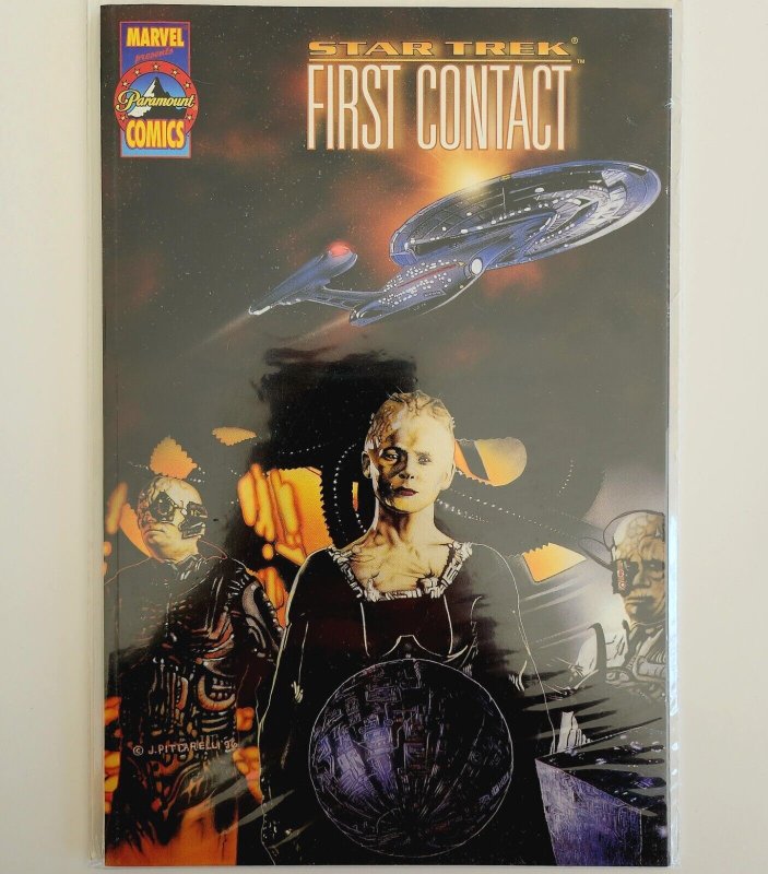 1996 Marvel Comics Star Trek First Contact Vol 1 #1 Comic Book Vintage ...