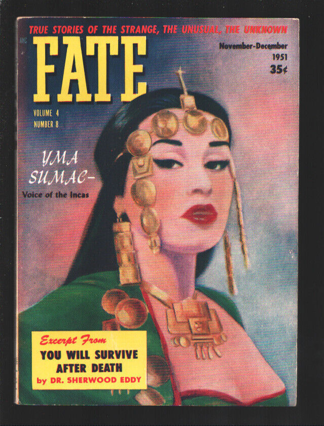 Fate 11/1951-Voice of the Icas-Do Vampires Exist?-digest format pulp ...