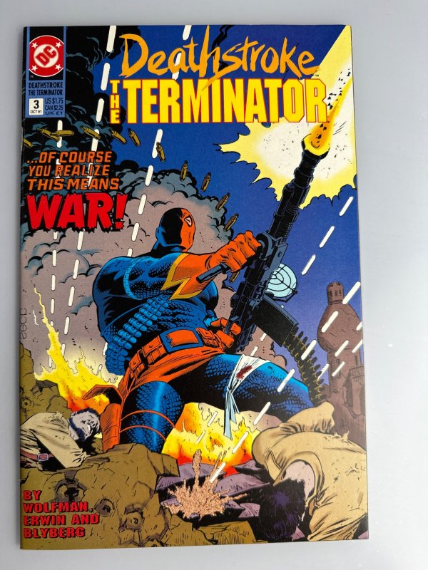 Deathstroke the Terminator #3 (1991) | Comic Books - Copper Age, DC ...