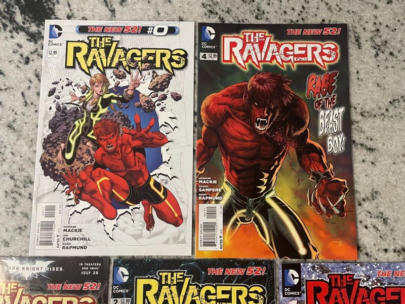 5 The Ravagers DC Comic Books # 1 2 3 4 0 Superman Batman Flash Aquaman ...