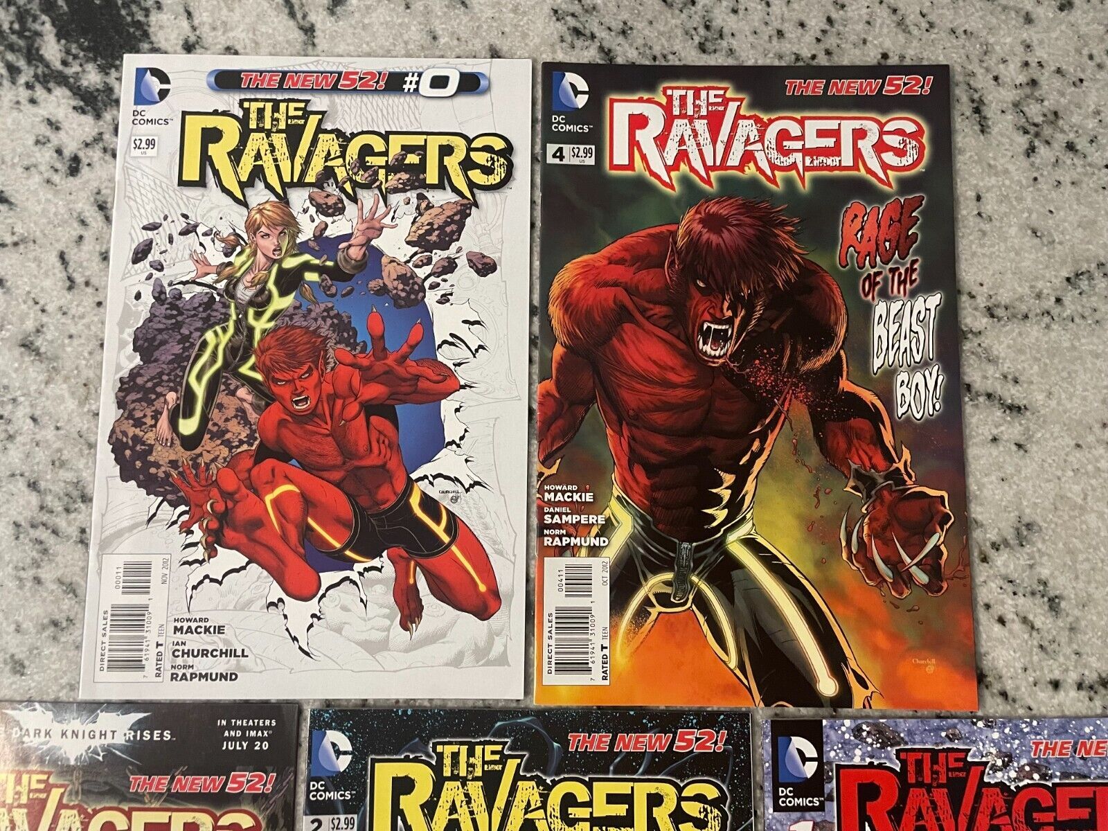 5 The Ravagers DC Comic Books # 1 2 3 4 0 Superman Batman Flash Aquaman ...