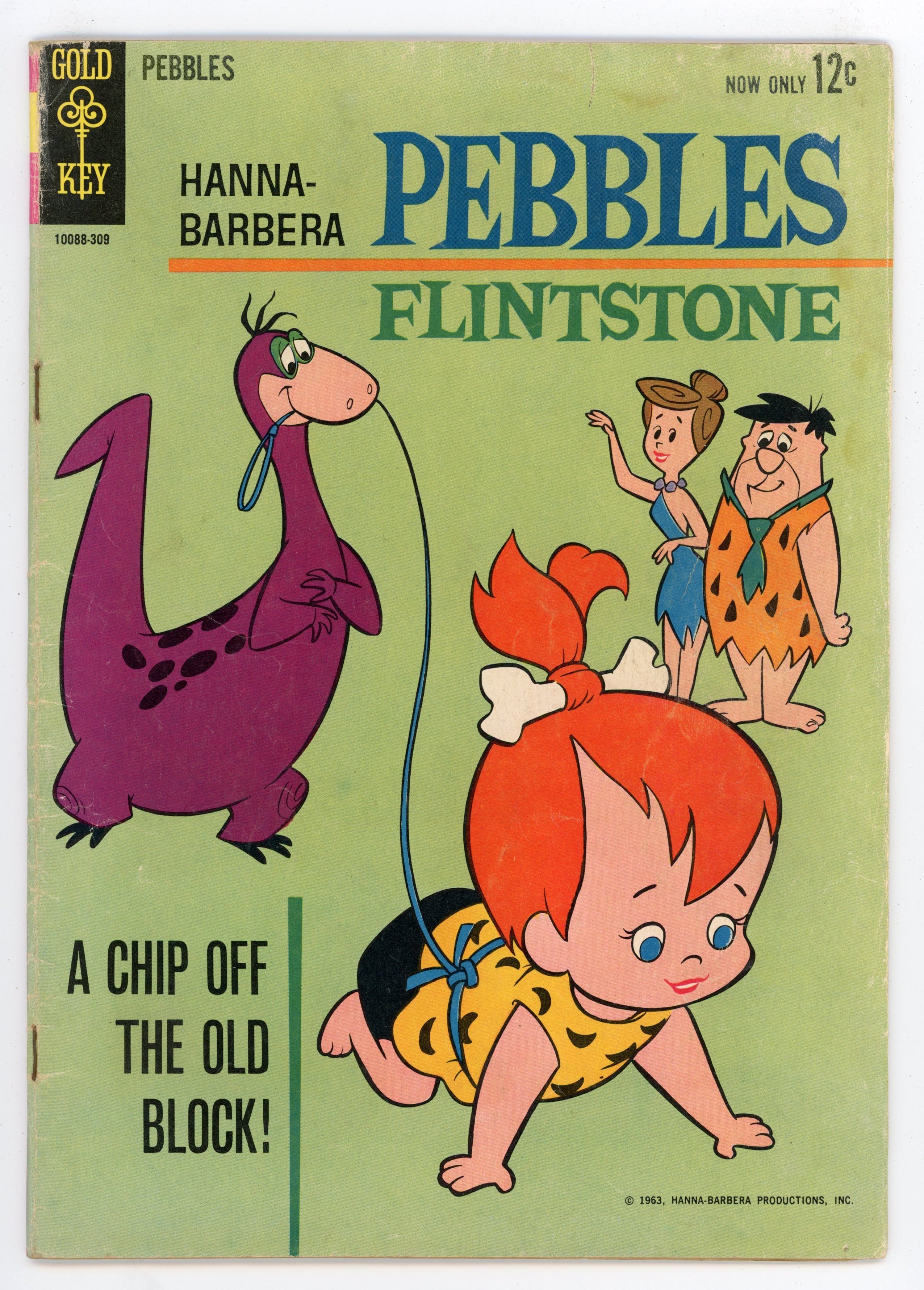 Pebbles Flintstone #1 Gold Key FN- | Comic Books - Silver Age, Gold Key ...