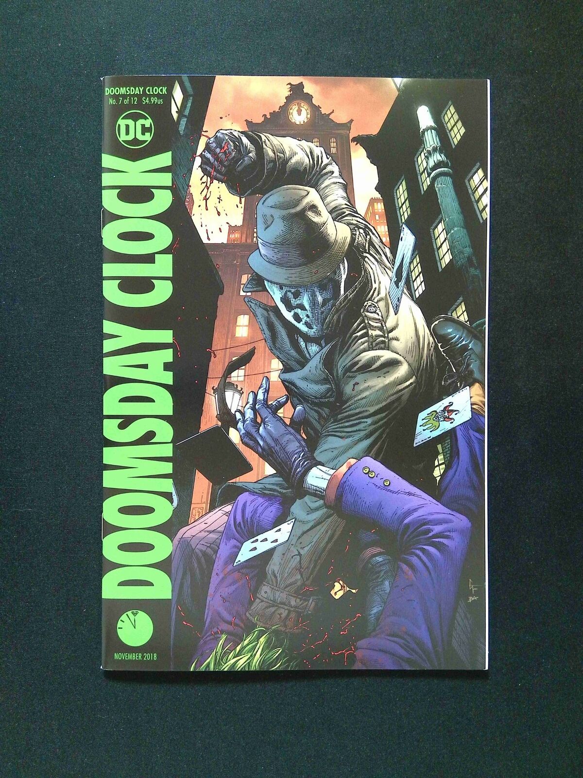 Doomsday Clock #7B DC Comics 2018 NM FRANK VARIANT | Comic Books ...