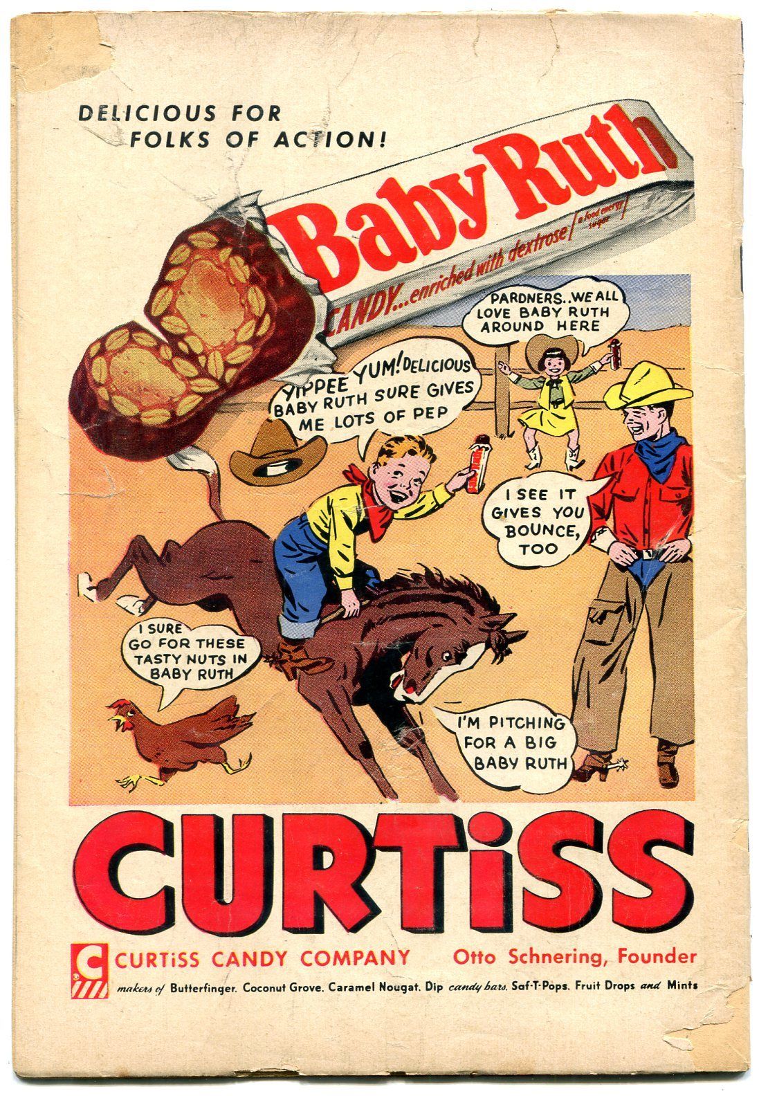 Laugh Comics #67 1955- Archie- Betty - Veronica-Ice cream milkshake ...