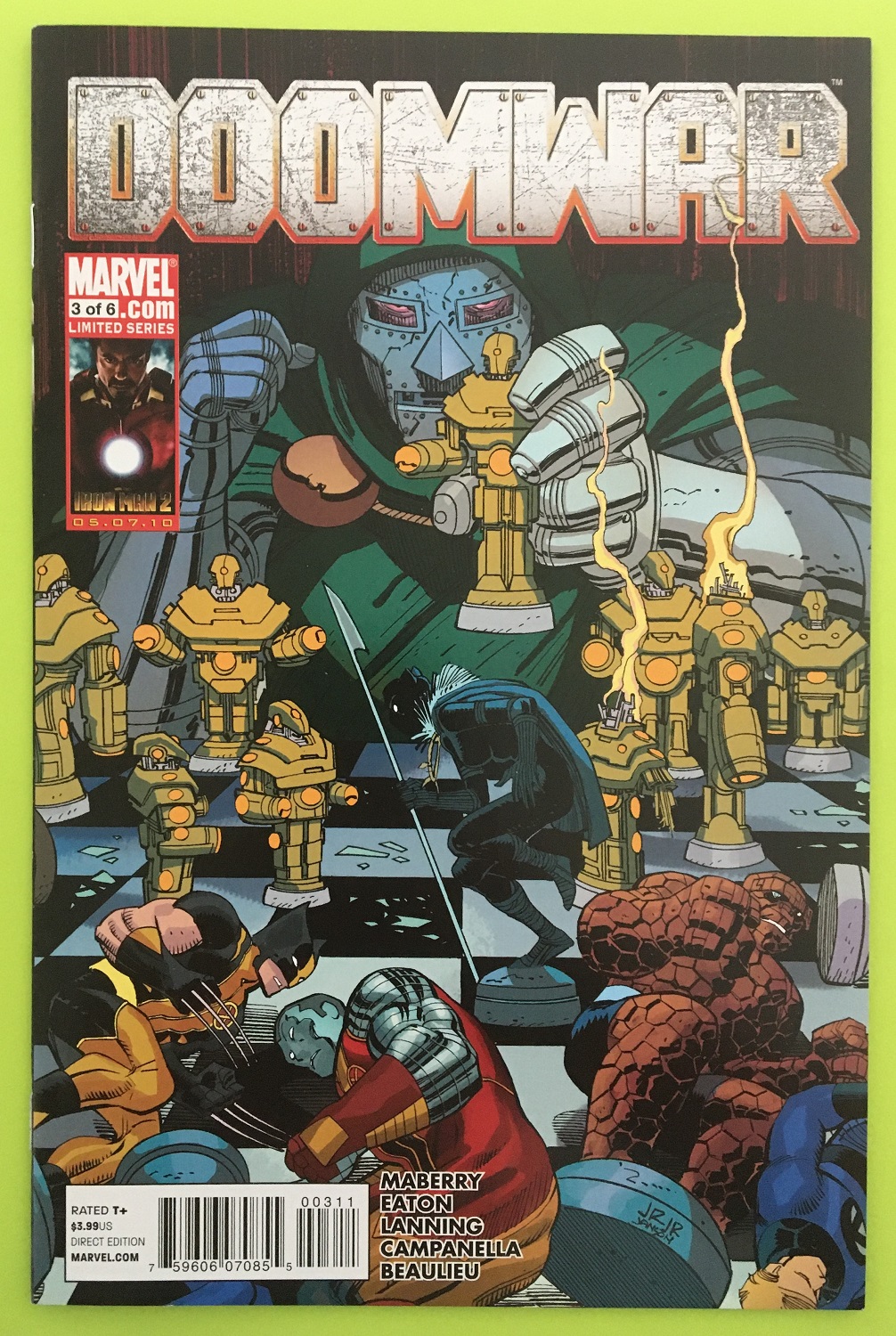 Doomwar 3 Fantastic Four Marvel 2010 | Comic Books - Modern Age, Marvel ...