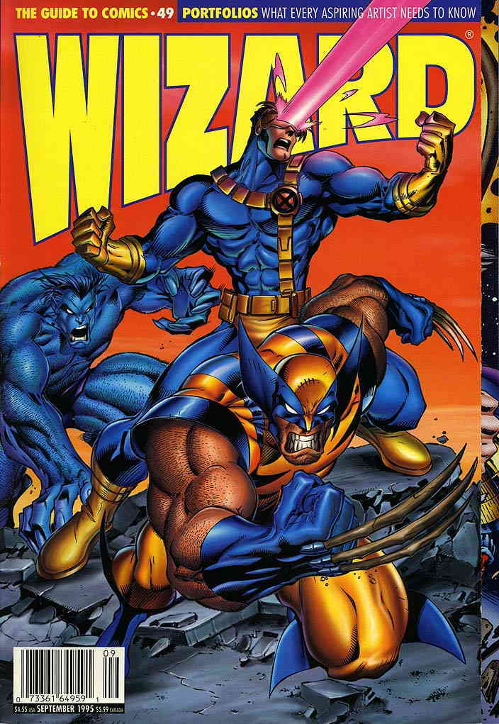 Wizard: The Comics Magazine #49 FN ; Wizard | Joe Madureira X-Men ...