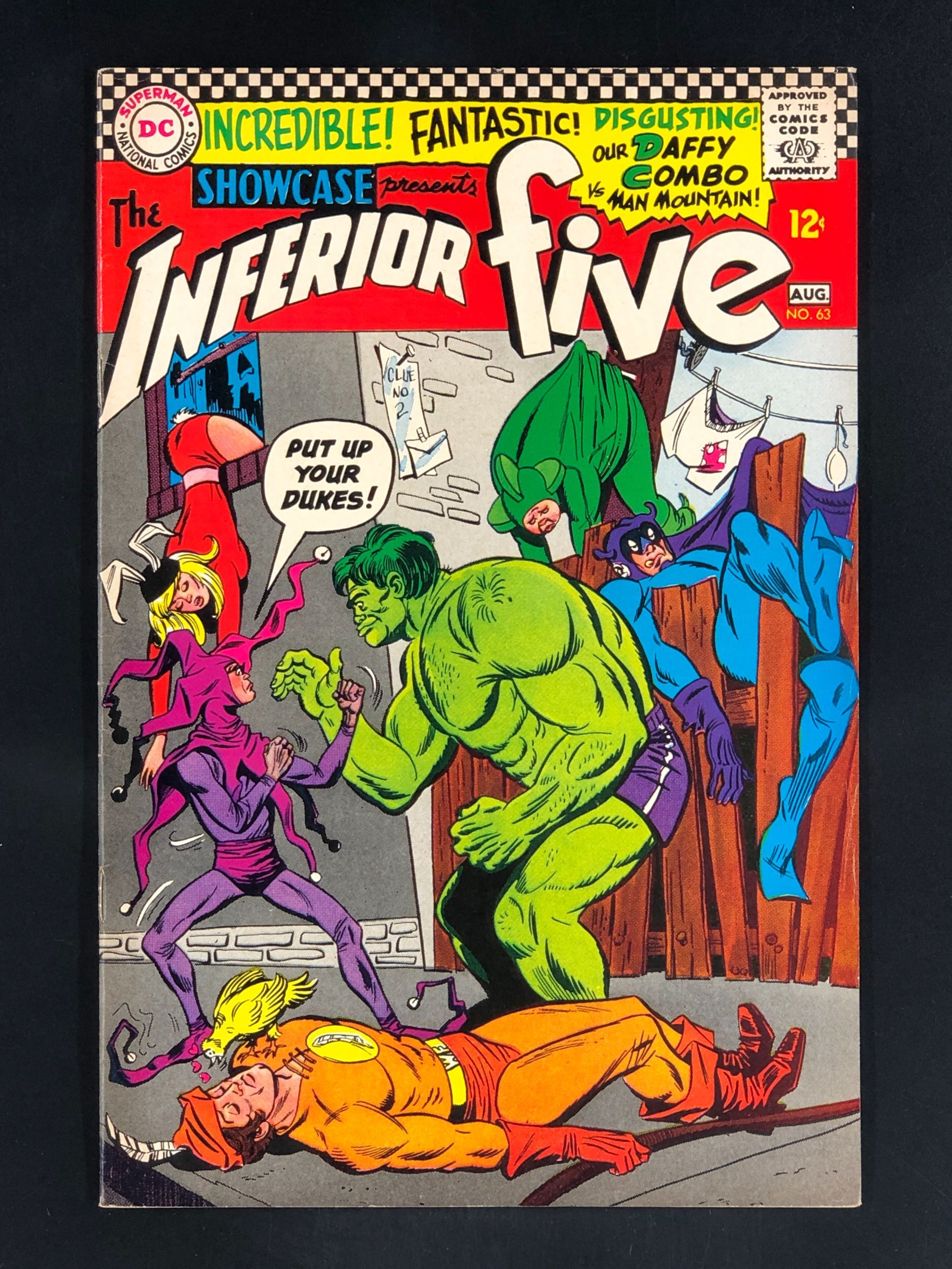 Showcase #63 (1966) VF The Inferior Five | Comic Books - Silver Age, DC ...