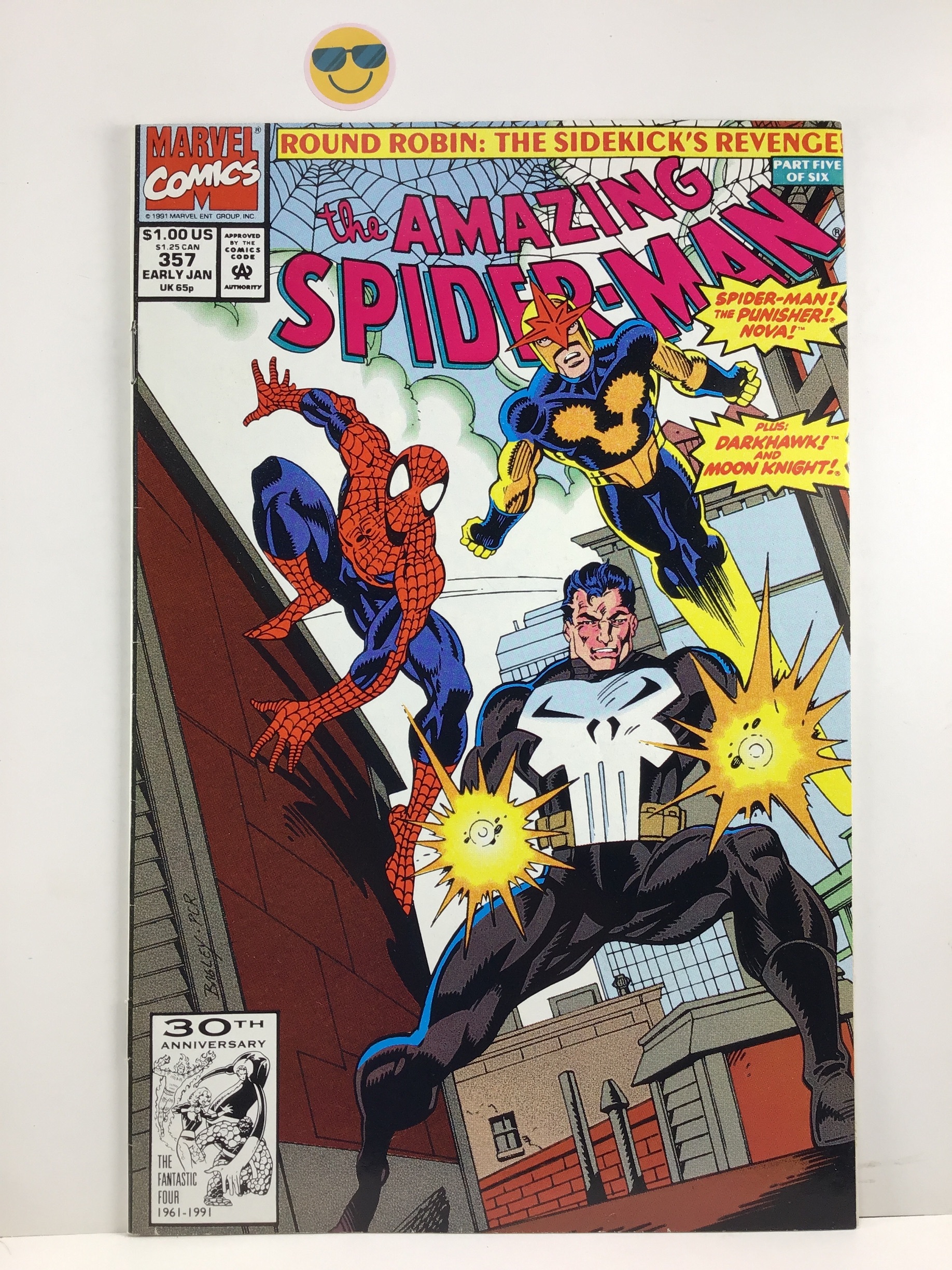 The Amazing Spider-Man #357 (1992) Dark hawk nova punisher | Comic ...