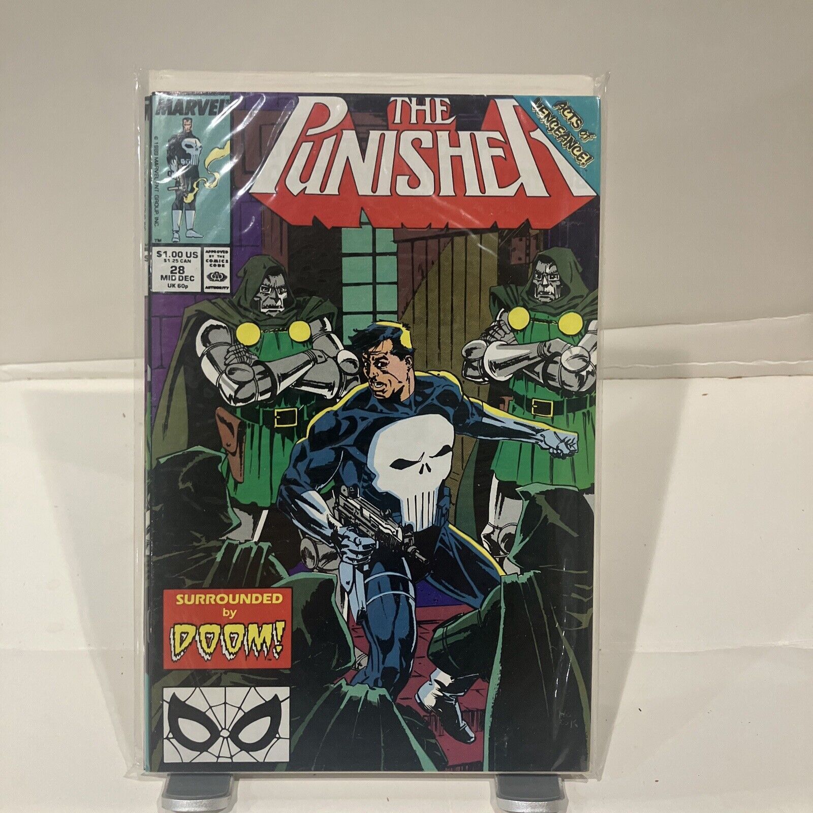 The Punisher #28 1989 Marvel Comics Comic Book | Comic Books - Copper ...
