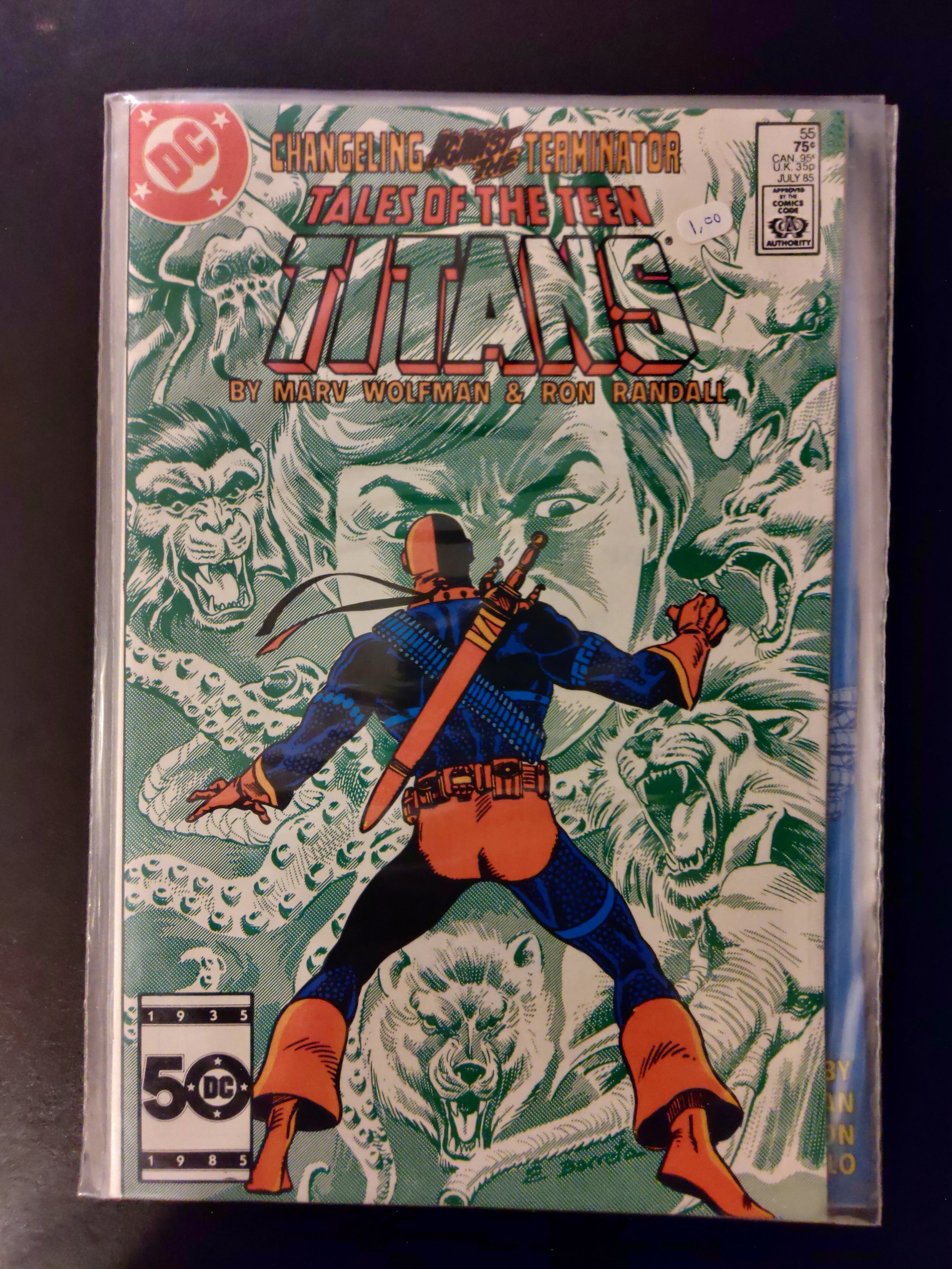 Tales of the Teen Titans #55 (1985) | Comic Books - Copper Age, DC ...
