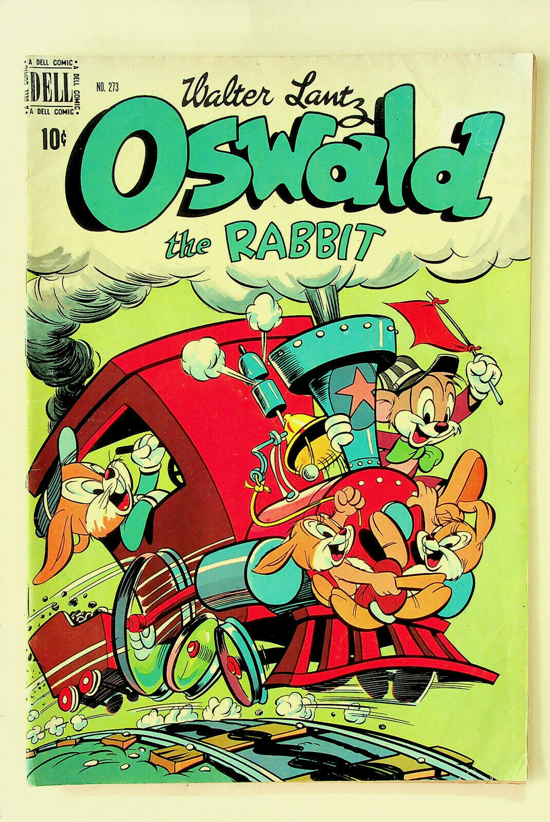 Four Color #273 - Walter Lantz Oswald the Rabbit (1950, Dell) - Very ...