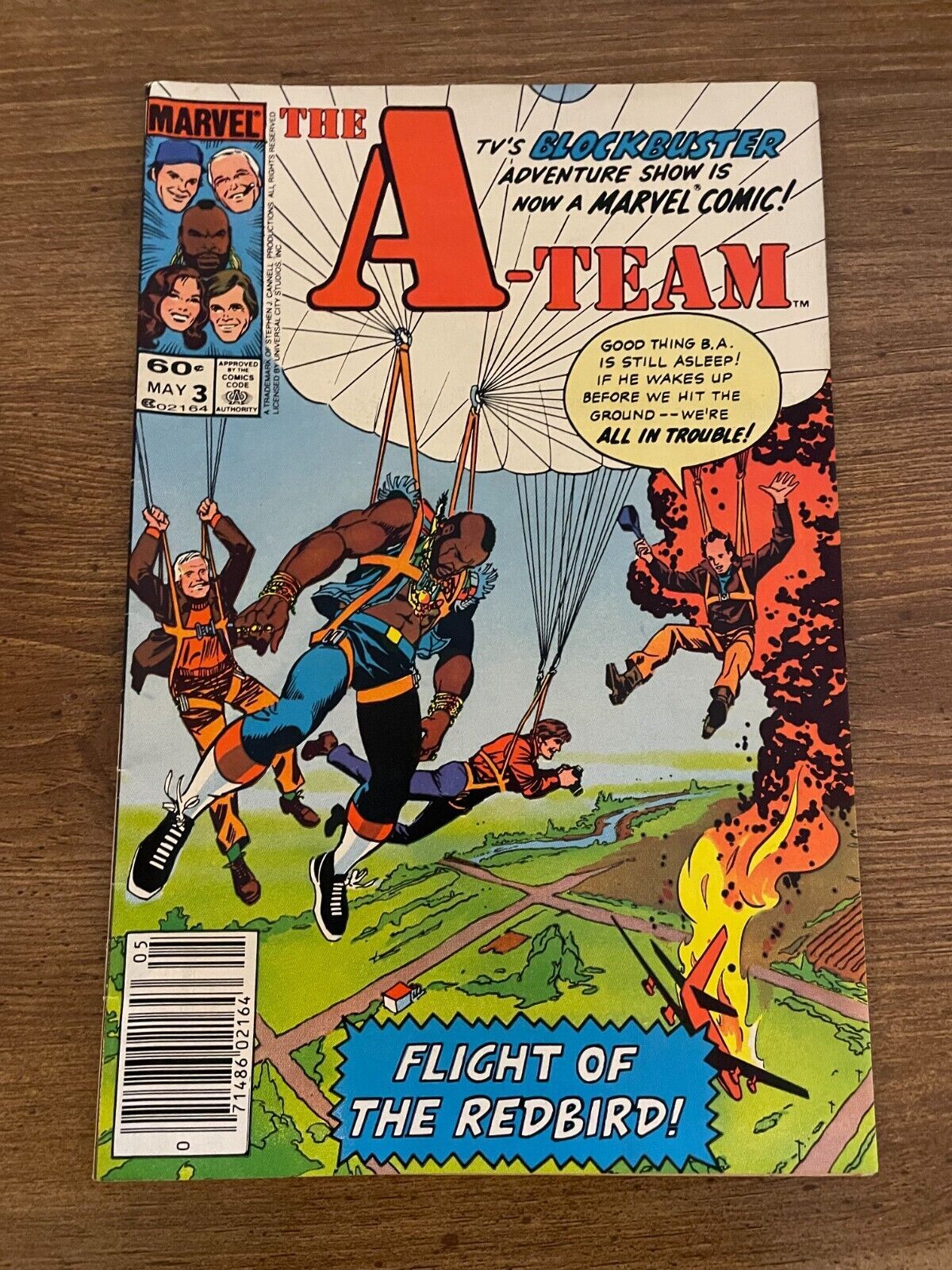 The A-Team # 3 VF/NM Marvel Comic Book Mt. T Sumo Wrestler TV Show ...
