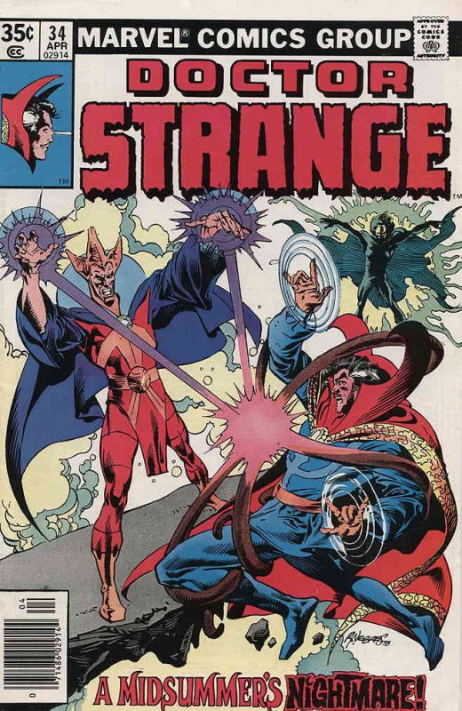 Doctor Strange (2nd Series) #34 FN ; Marvel | Ralph Macchio Nightmare ...