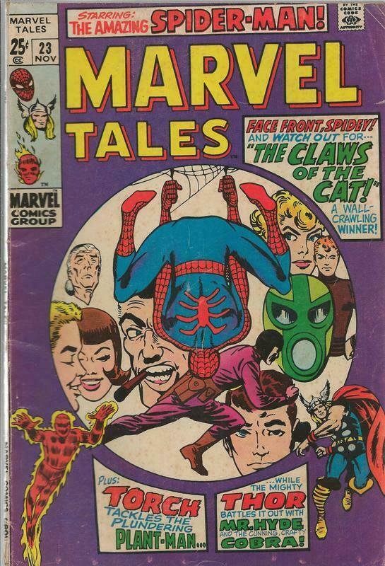 Marvel Tales #23 ORIGINAL Vintage 1968 Reprints Spider-Man 30 | Comic ...