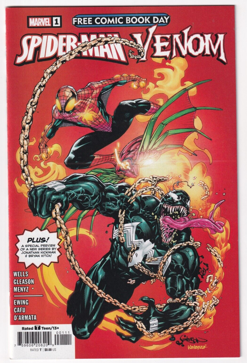 Spider-Man Venom #1 FCBD Free Comic Book Day June 2023 Zeb Wells ...