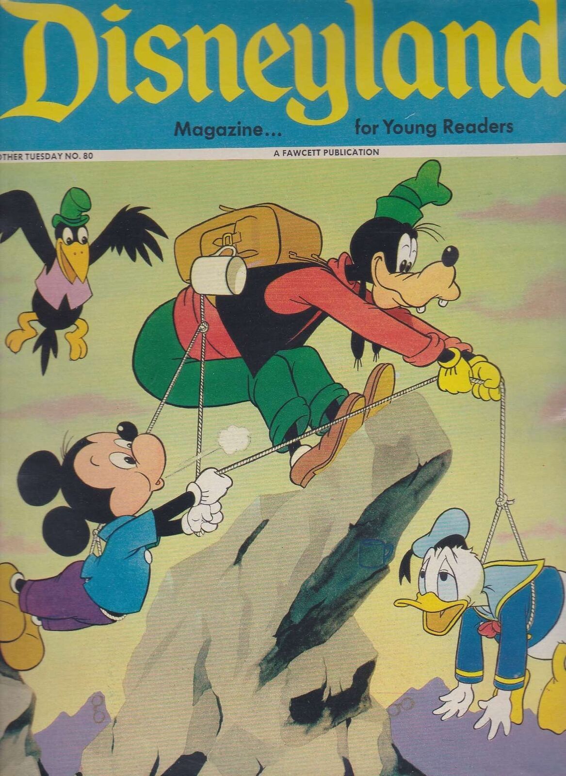 Disneyland Magazine (Fawcett) #80 VG; Fawcett | low grade - Mickey ...