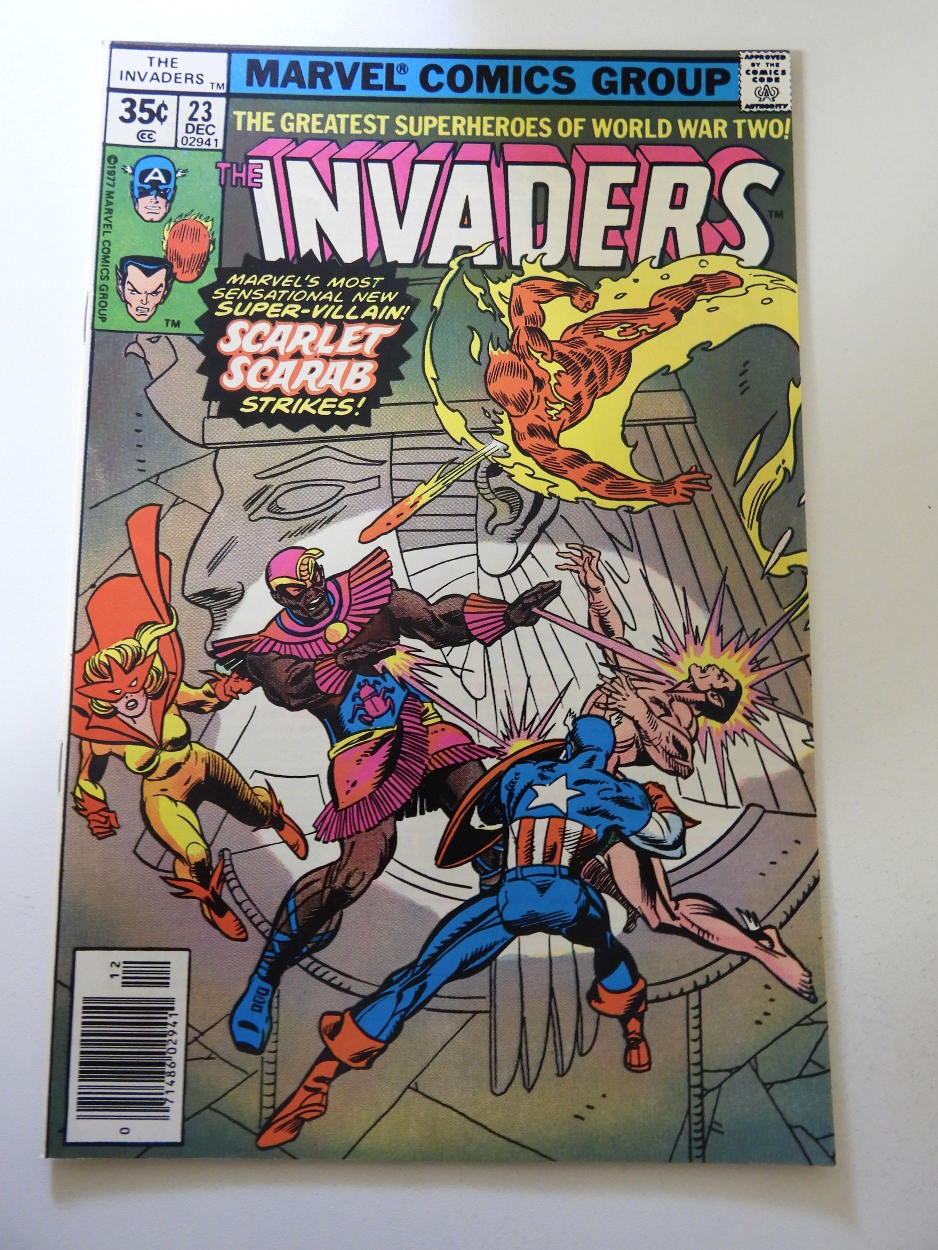 The Invaders #23 (1977) VF Condition | Comic Books - Bronze Age, Marvel ...