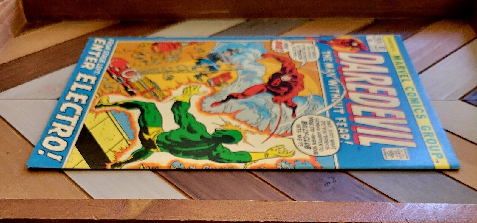 DAREDEVIL #87 VG/FN (Marvel 1972) featuring Black Widow & Electro ...