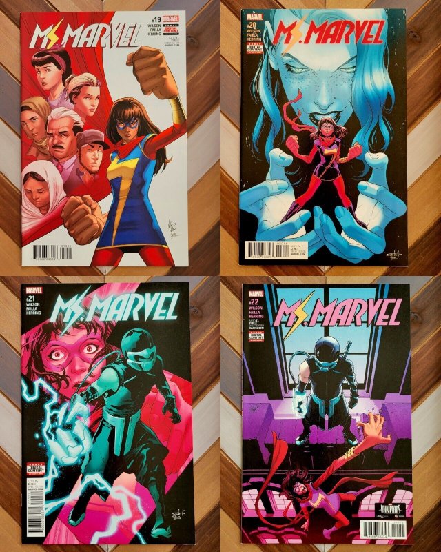 MS. MARVEL #19-22 (Marvel 2017) Kamala Khan "Mecca" Story Arc feat ...