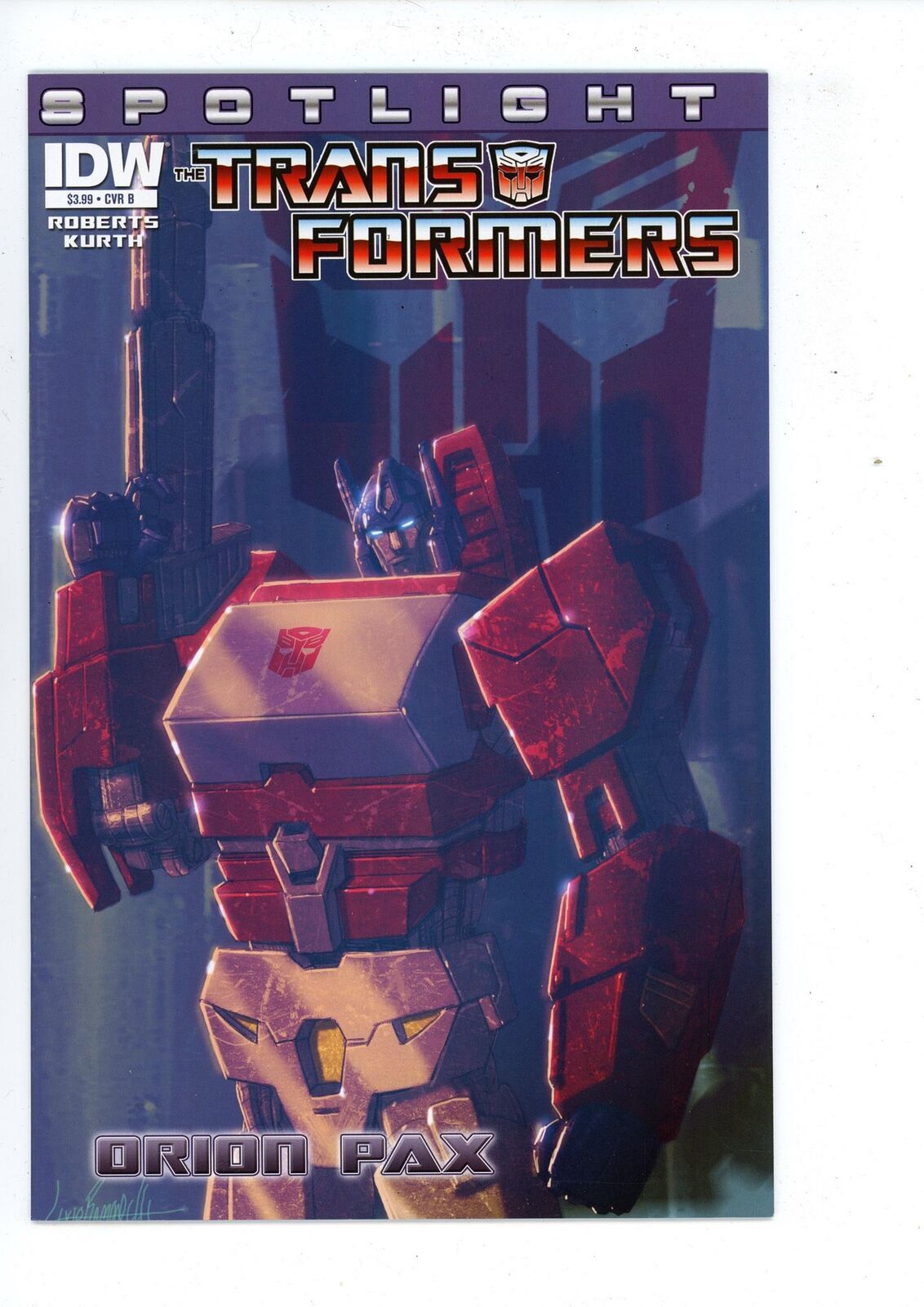The Transformers Spotlight: Orion Pax (2013) IDW Comics | Comic Books ...