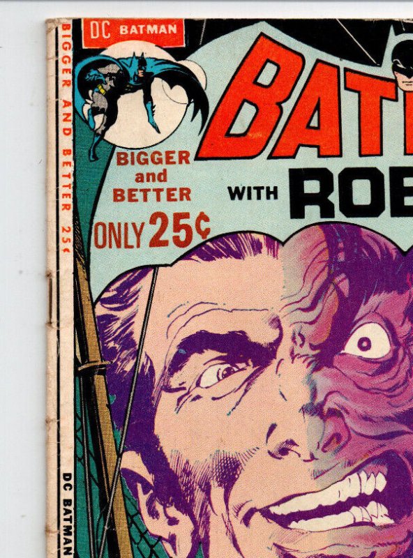 Batman #234 - 1st Silver Age Two-Face - KEY - Neal Adams - 1971 - VG/FN ...