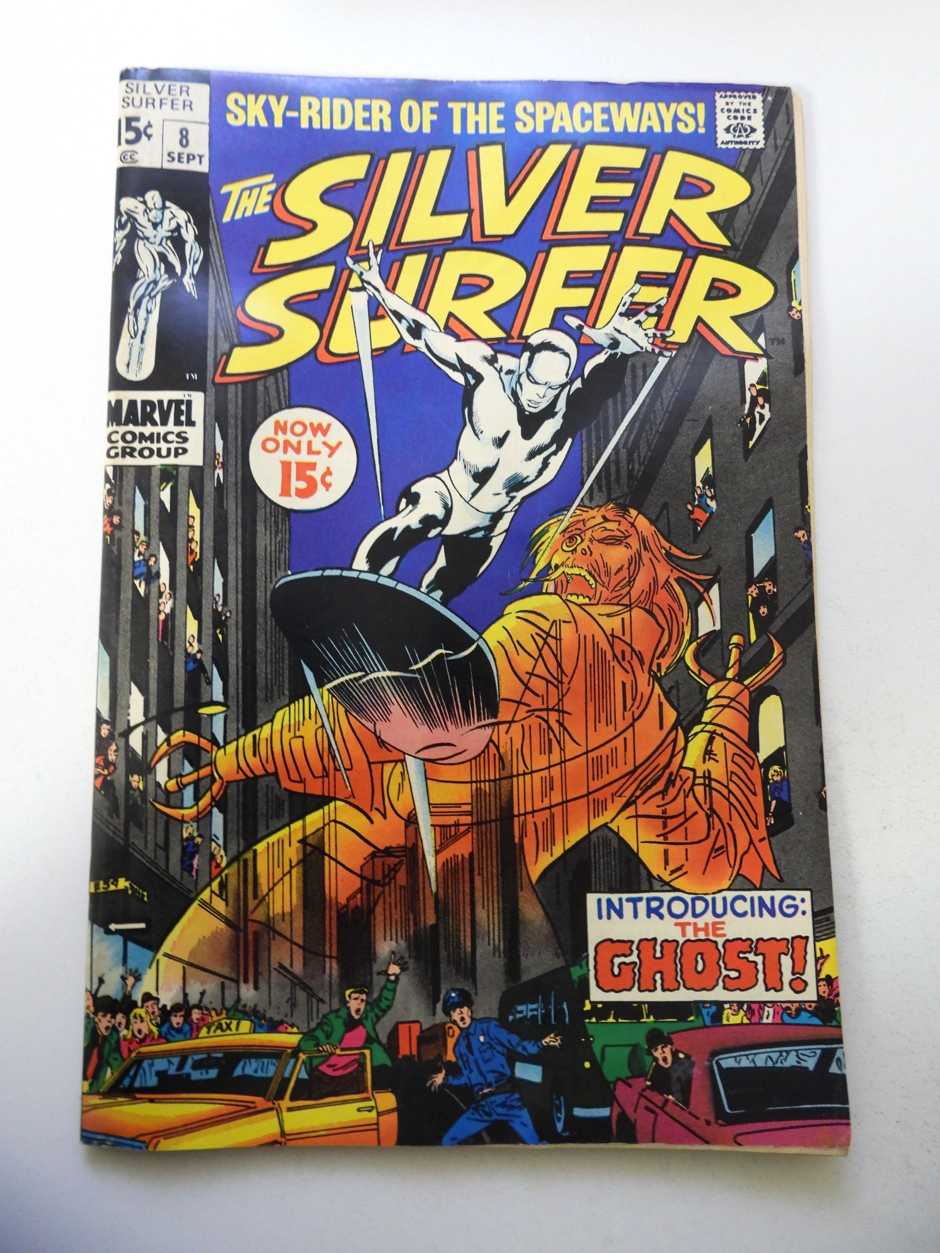 The Silver Surfer #8 (1969) VG+ Condition | Comic Books - Silver Age ...