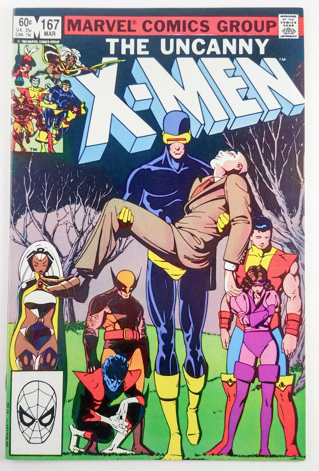 The Uncanny X-Men #167 - Sprite (Kitty Pryde) (Leaves team) - NM ...