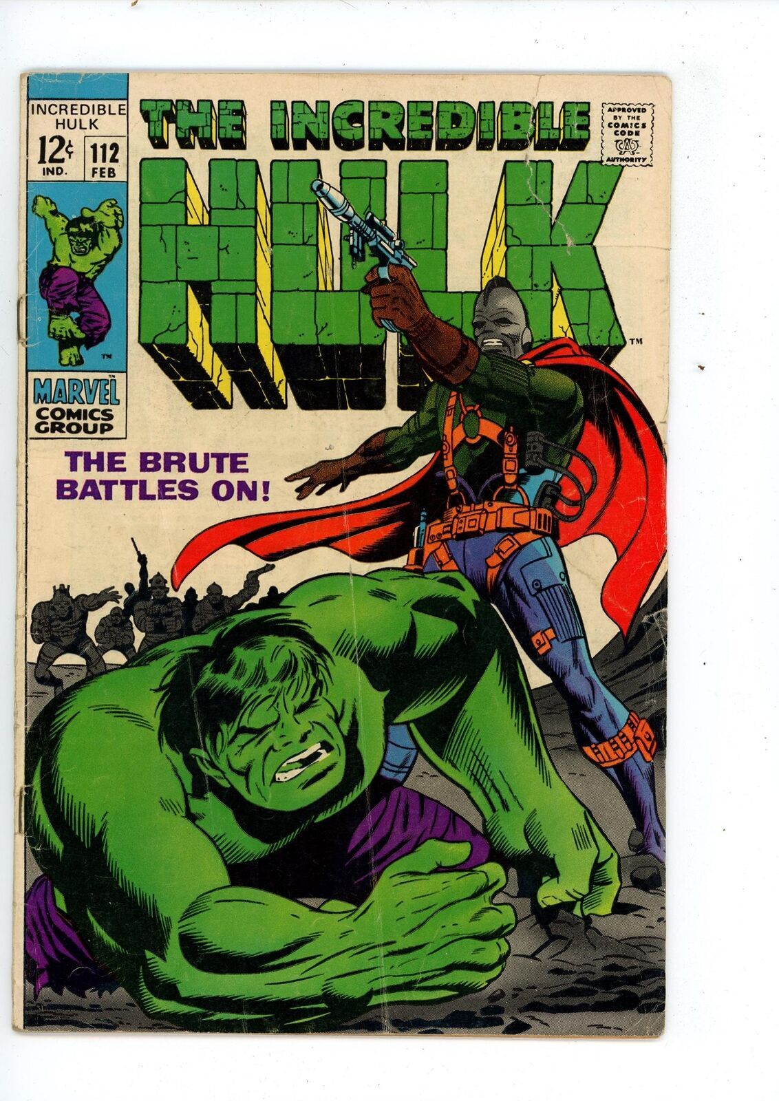 The Incredible Hulk #112 (1969) Hulk Marvel Comics | Comic Books ...