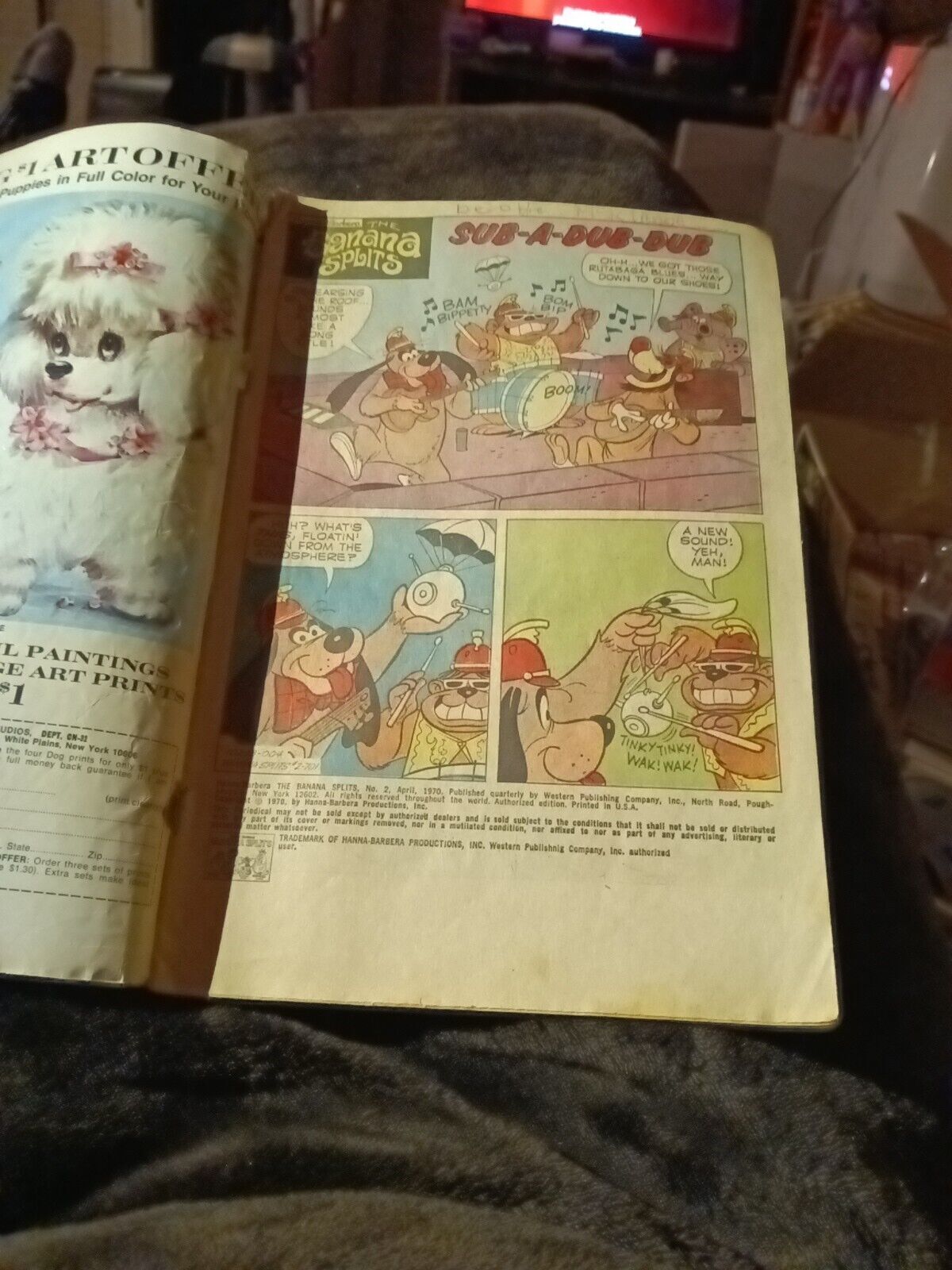 GOLD KEY- HANNA-BARBERA “The BANANA SPLITS” #2 TV Show Comic Book 1970 ...