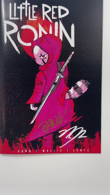 Little Red Ronin #2 | NateMadeIt Variant | 2x Signed Garrett Gun ...