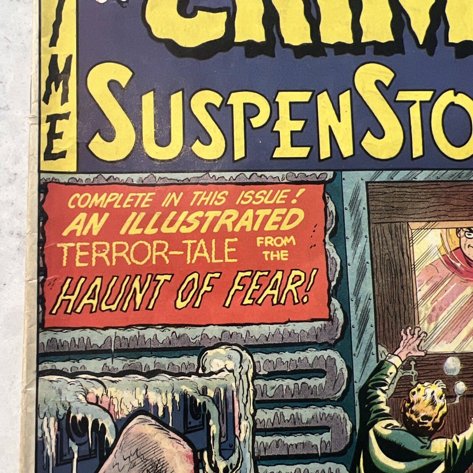 CRIME SUSPENSTORIES #8 (EC Comics/1951) pre code horror please see pics ...