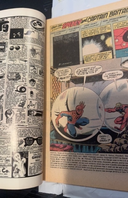 Marvel Team-Up #65 & 66 (1978)Capt Britain first 2 app in marvel ...