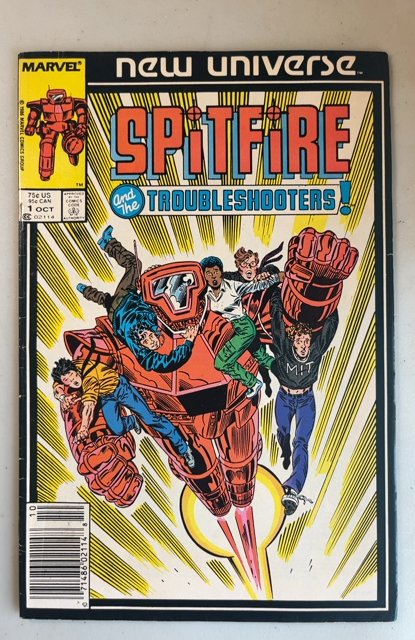 Spitfire and the Troubleshooters #1 (1986) | Comic Books - Copper Age ...