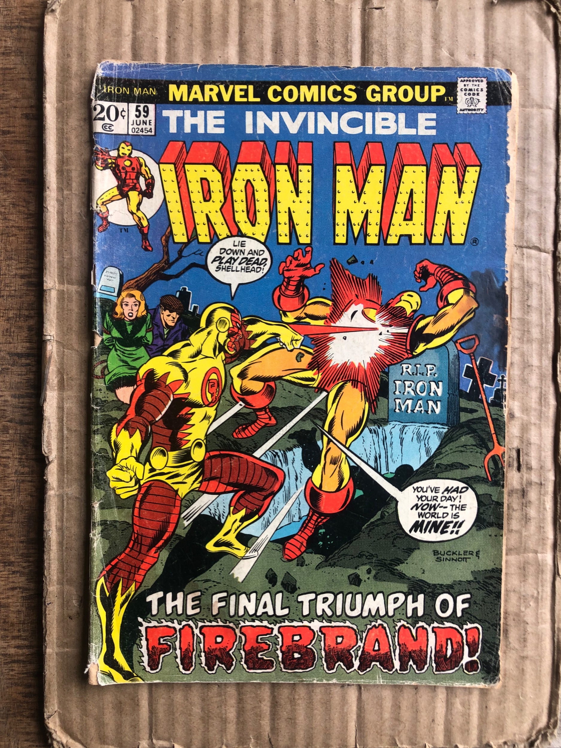 Iron Man Comic Strip