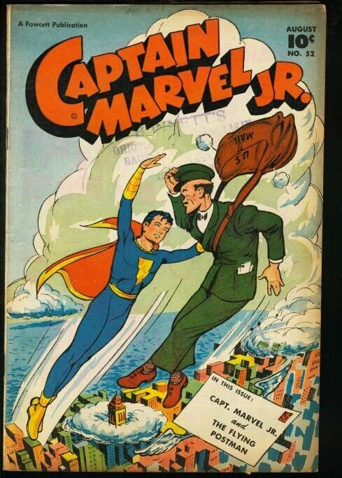 Captain Marvel Jr.--#52--COMIC BOOK--Fawcett--VG | Comic Books - Golden ...