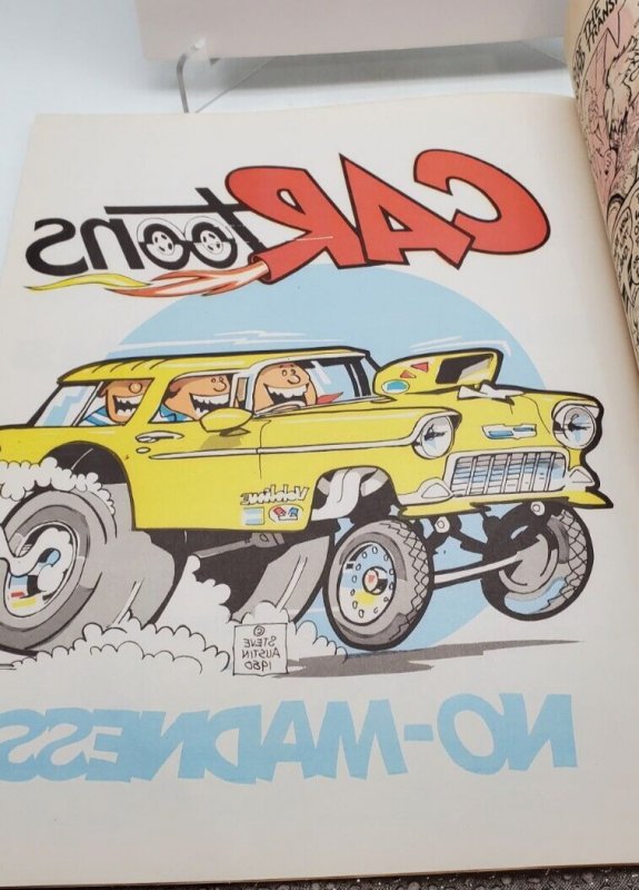 CARtoons Magazine Sept./Oct. 1980 w/ Iron Ons, Cartoons for the car ...