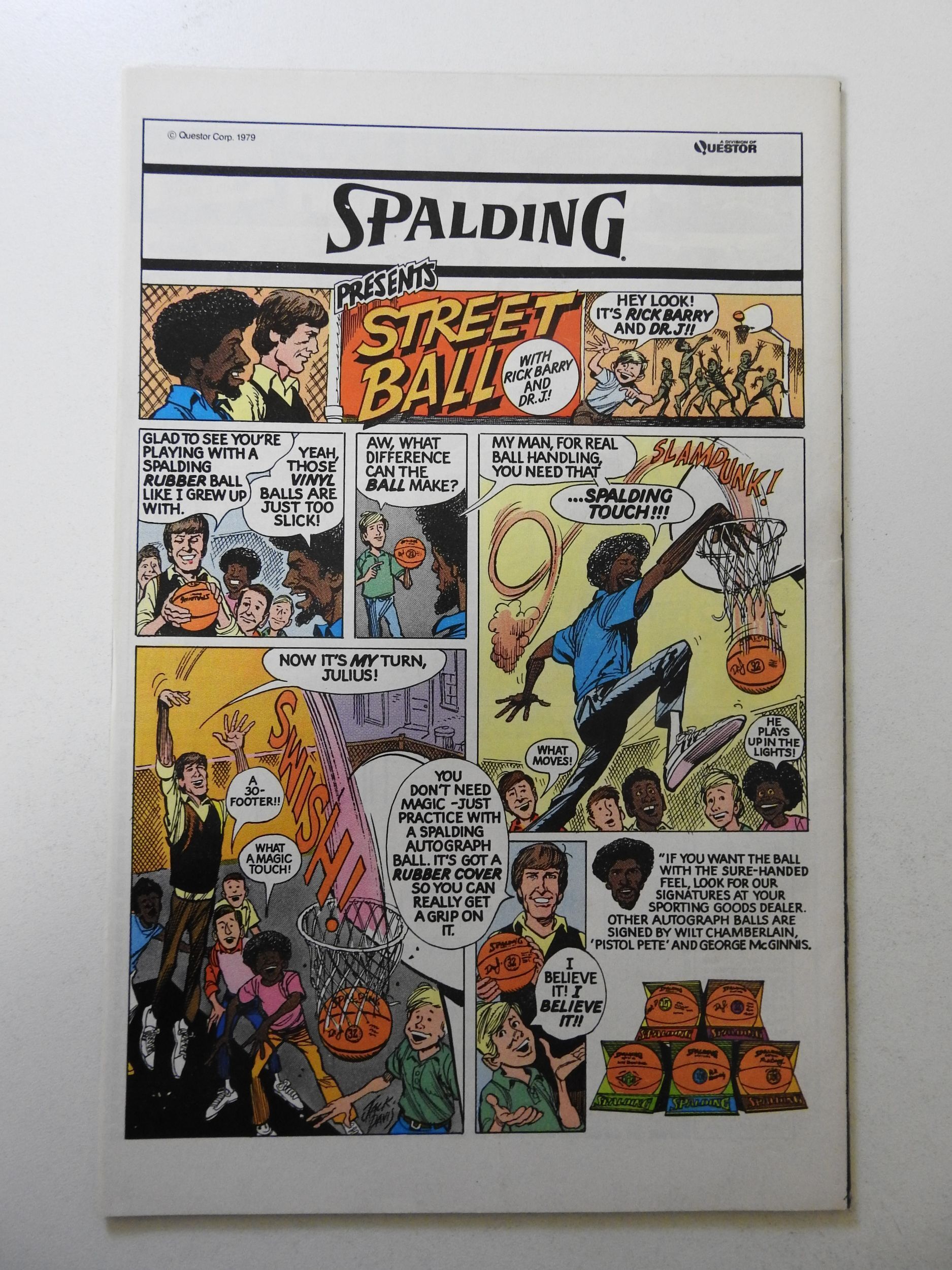 Spider-Woman #15 (1979) VG+ Condition centerfold detached bottom staple ...