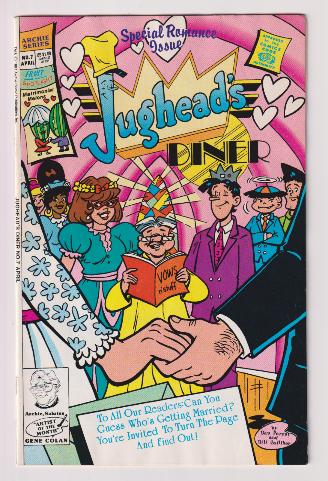 Archie Comic Series! Jughead's Diner! Issue #7! | Comic Books - Copper ...