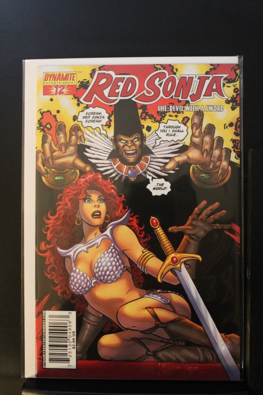 Red Sonja #12 John Romita Jr. Cover (2006) | Comic Books - Modern Age, Dynamite Entertainment ...