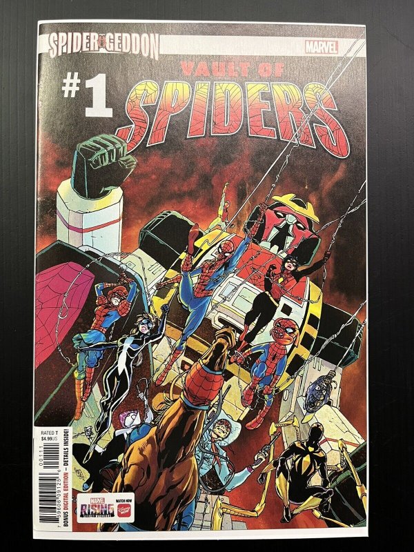 Vault of Spiders #1 1st Spider-Byte WEB Slinger Savage Spider-Man VF+ ...