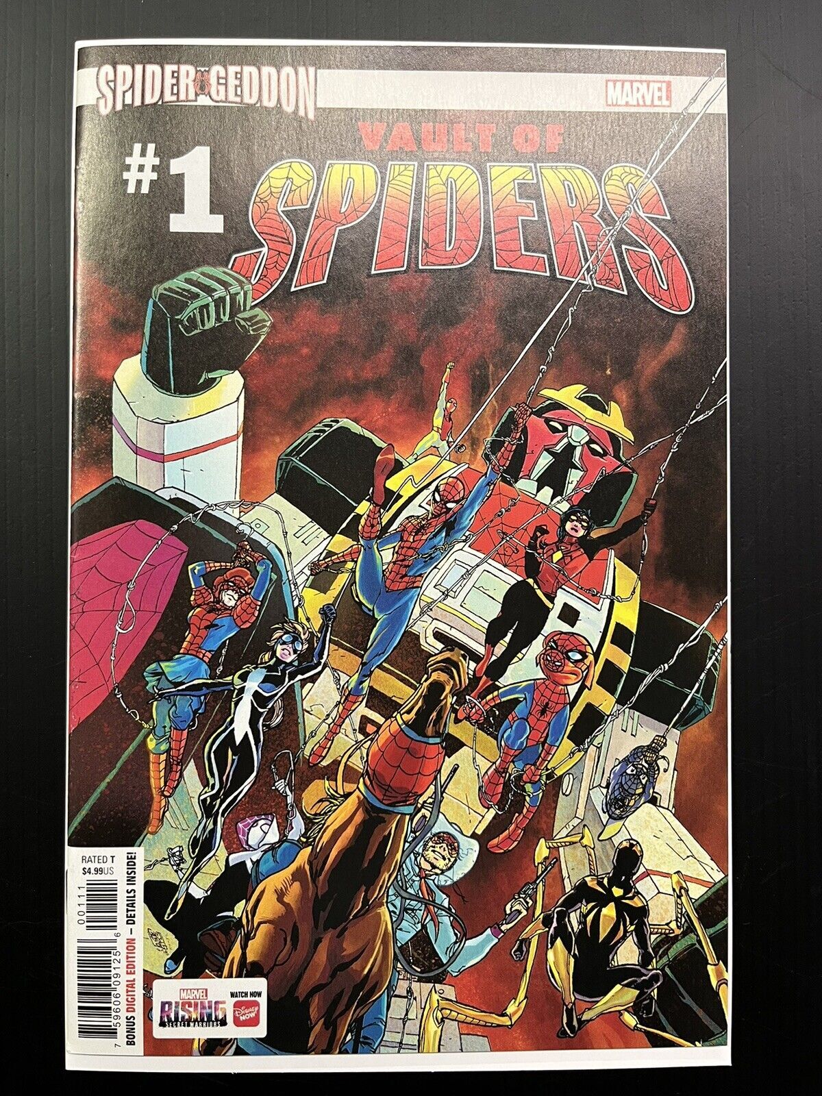 Vault of Spiders #1 1st Spider-Byte WEB Slinger Savage Spider-Man VF+ ...